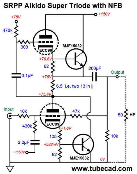 New SRPP Circuits